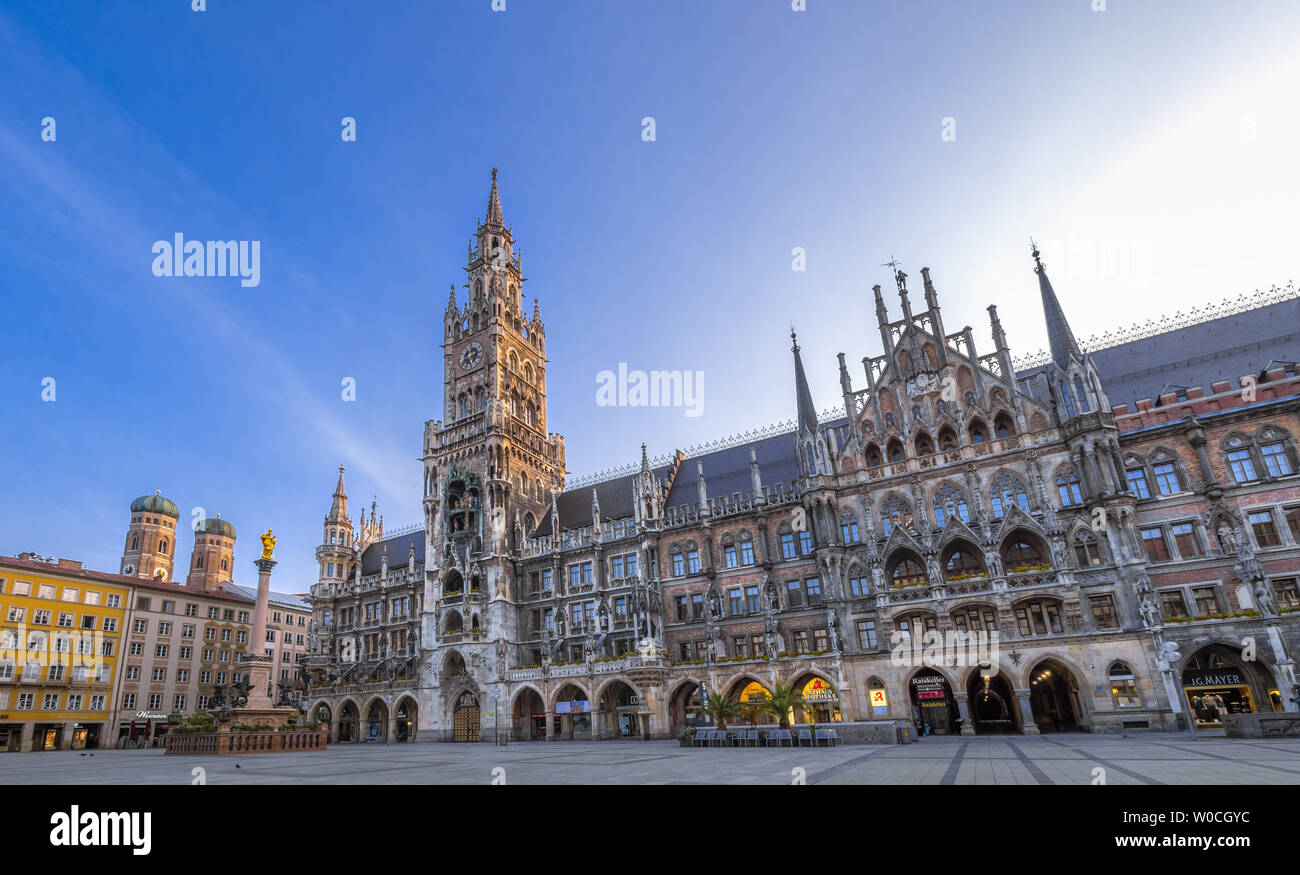 Marienplatz in Munich, Bavaria, Germany Stock Photo - Alamy