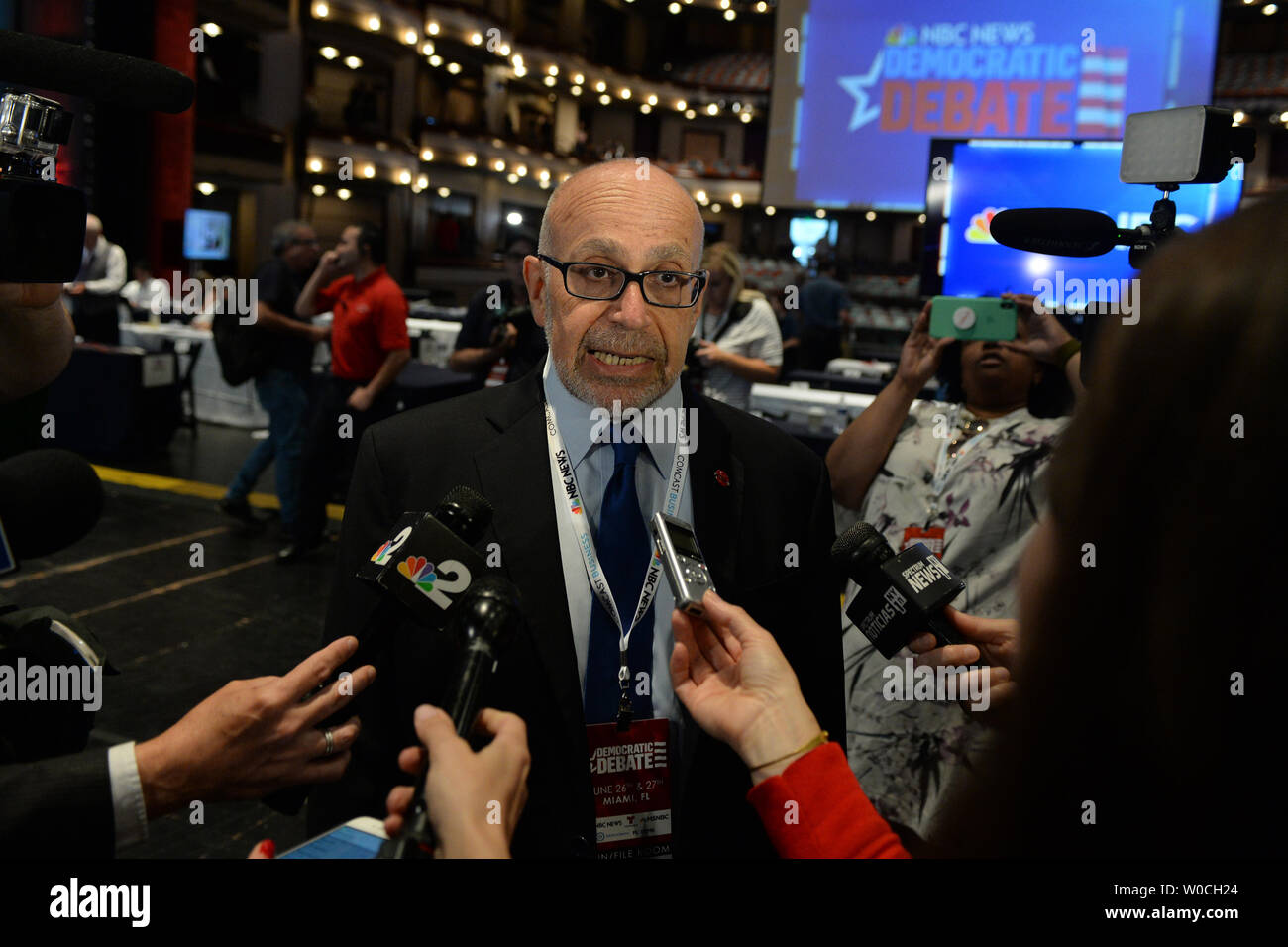 Miami, FL, USA. 26th June, 2019. Stuart Appelbaum the head of the ...