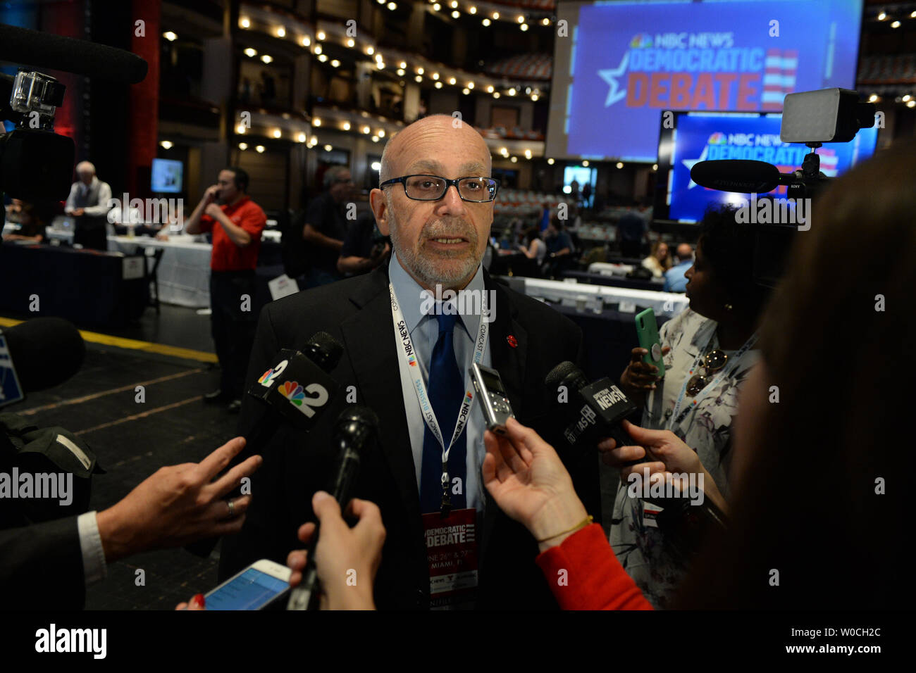 Miami, FL, USA. 26th June, 2019. Stuart Appelbaum the head of the ...