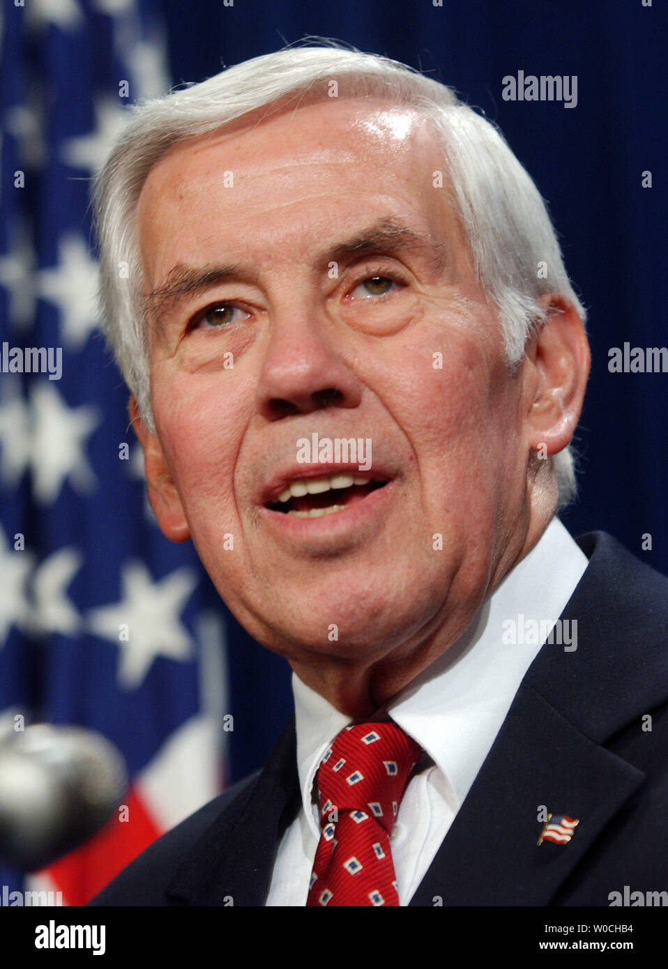 Richard lugar hi-res stock photography and images - Alamy