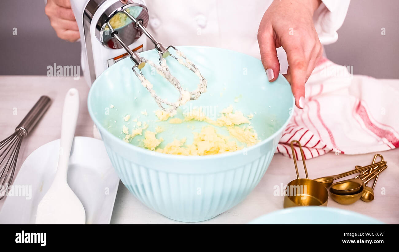 Mixing sugar cookies dough in hi-res stock photography and images - Alamy
