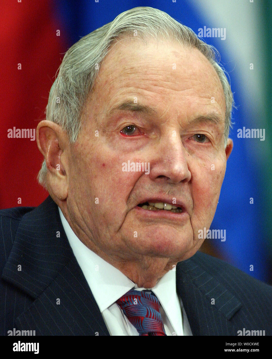 David rockefeller hi-res stock photography and images - Alamy