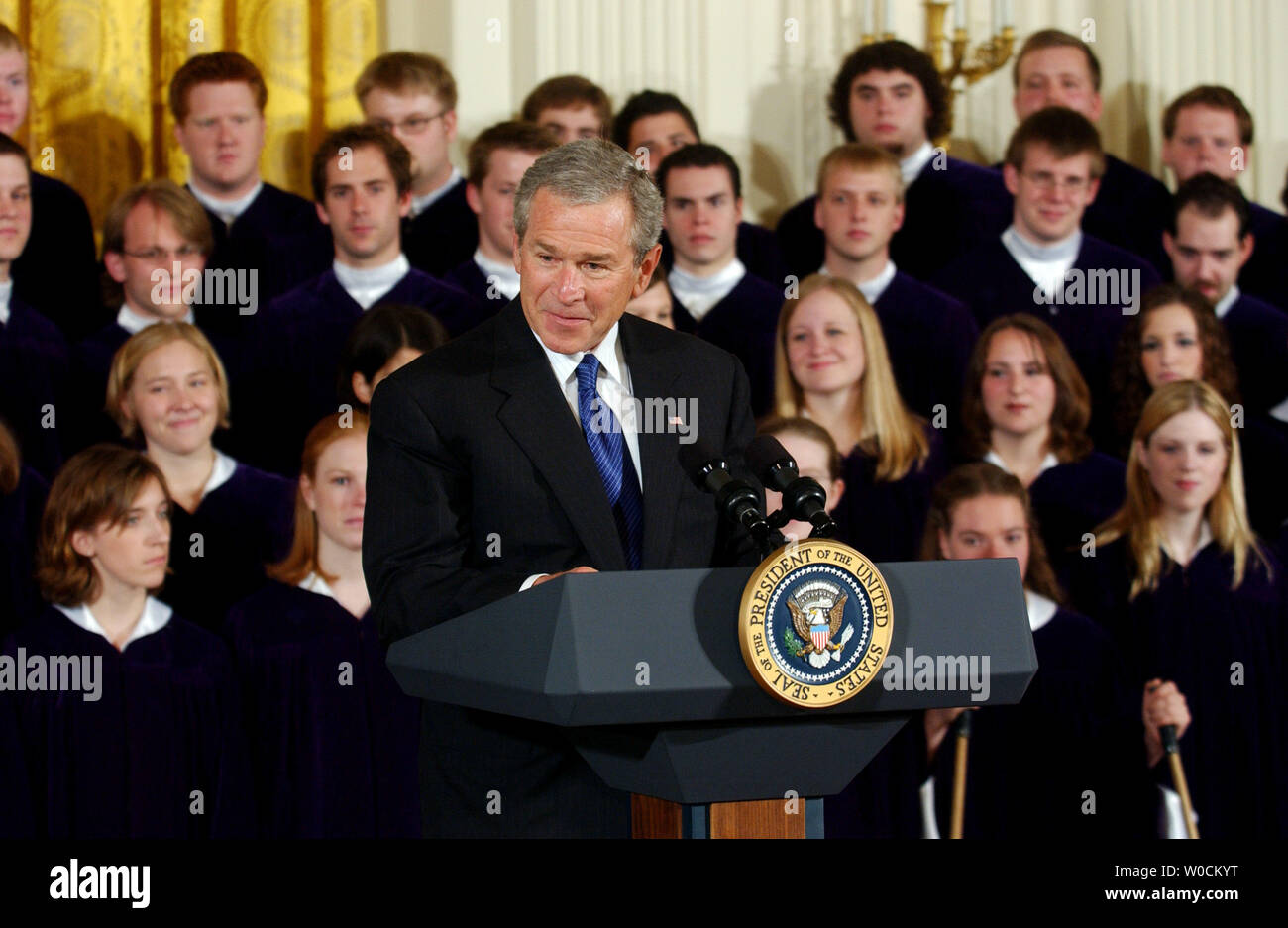 National day prayer bush hi-res stock photography and images - Alamy