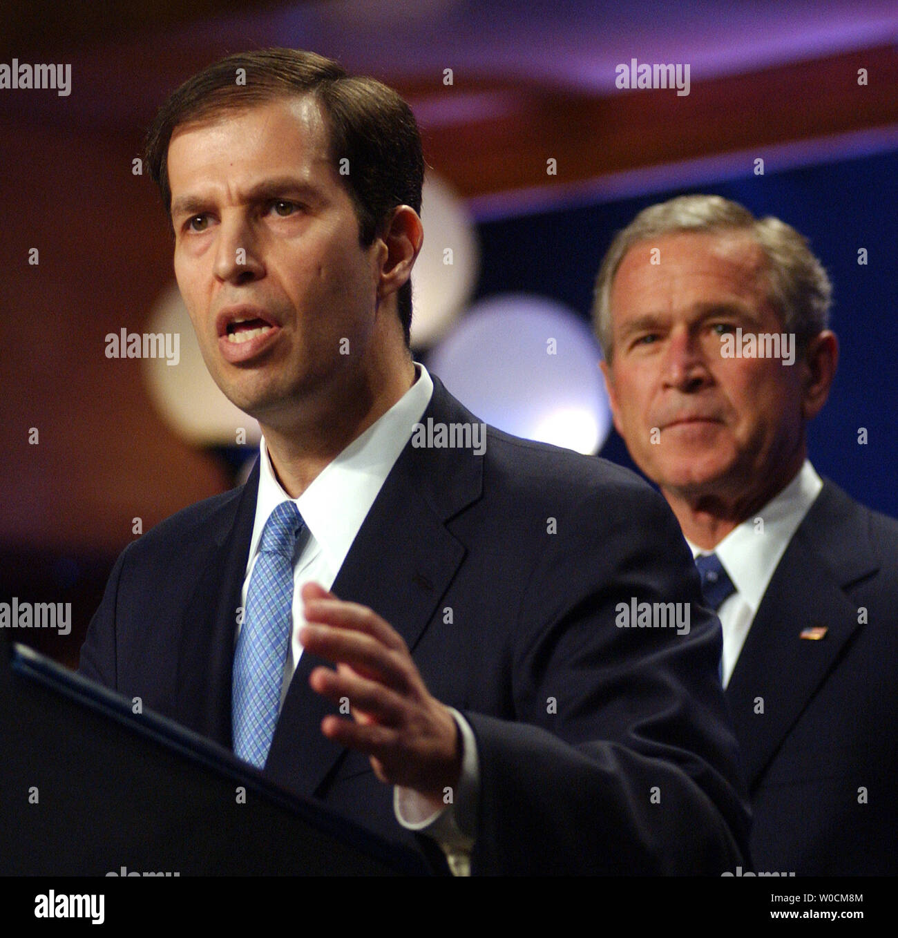 Chairman of the Republican National Committee Ken Mehlman introduces U ...