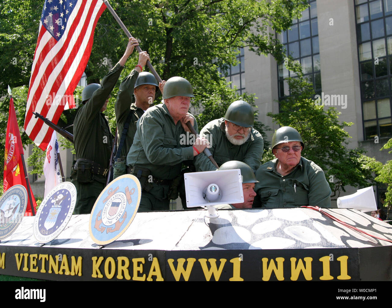Vfw members on the parade hi-res stock photography and images - Alamy
