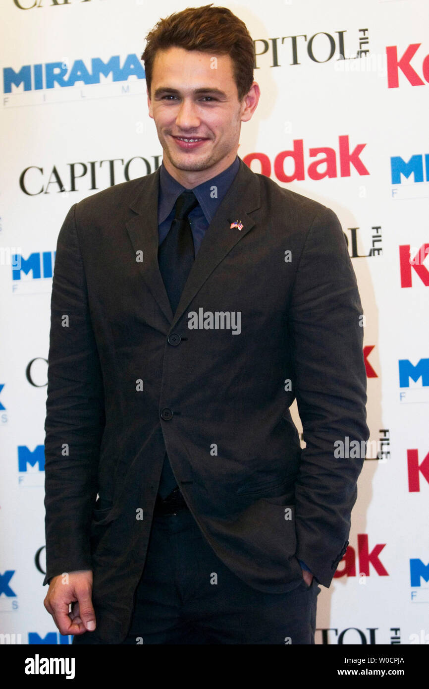 Actor James Franco arrives for the world premier of Miramax film's "The ...