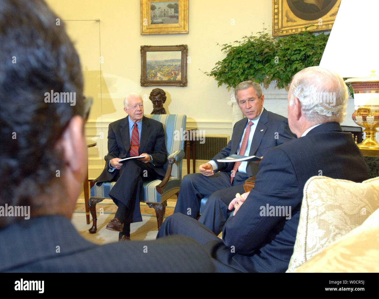 James baker bush hi-res stock photography and images - Alamy