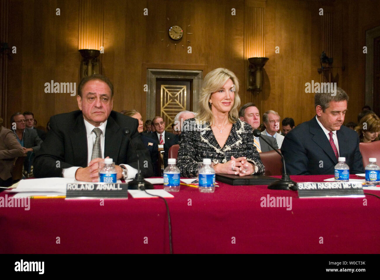 (L-R) Roland Arnall, nominee to be Ambassador to the Kingdom of the ...
