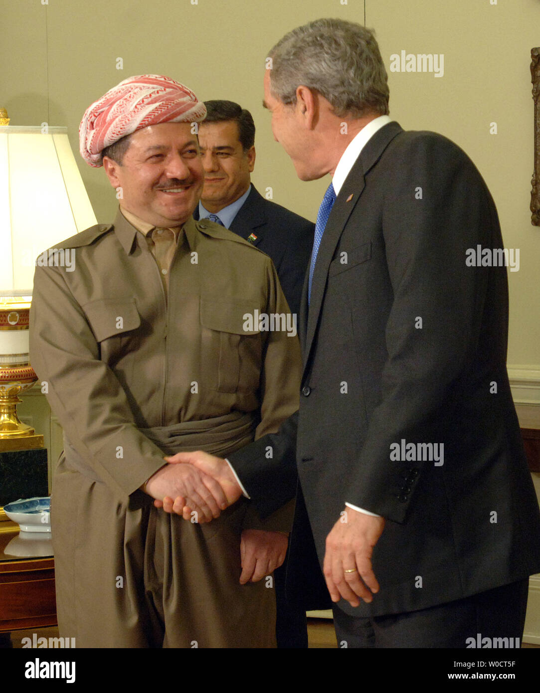 Kurdistan regional government president hi-res stock photography and ...