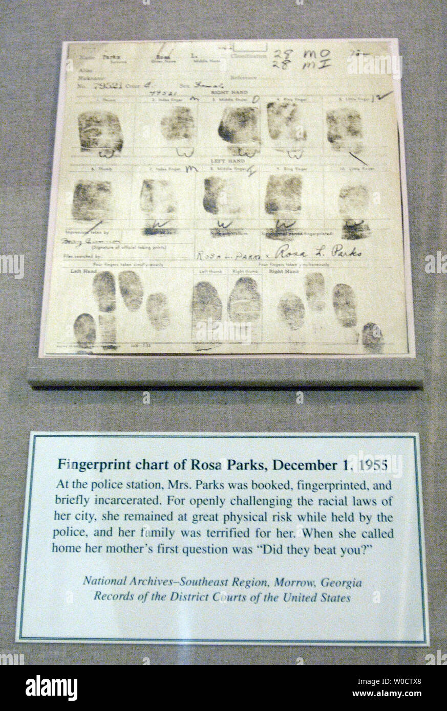 Rosa parks arrest hi-res stock photography and images - Alamy