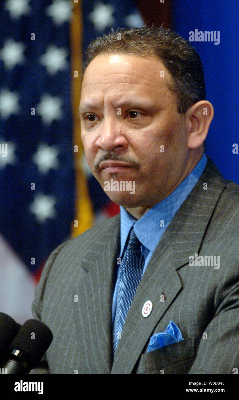 President of the National Urban League Marc Morial speaks about ...