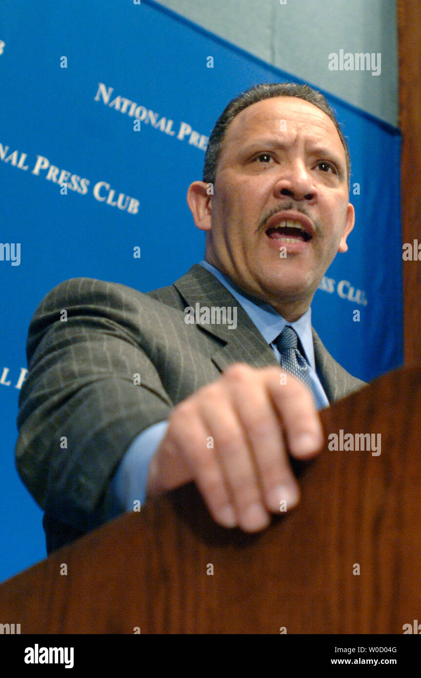 President of the National Urban League Marc Morial speaks about ...