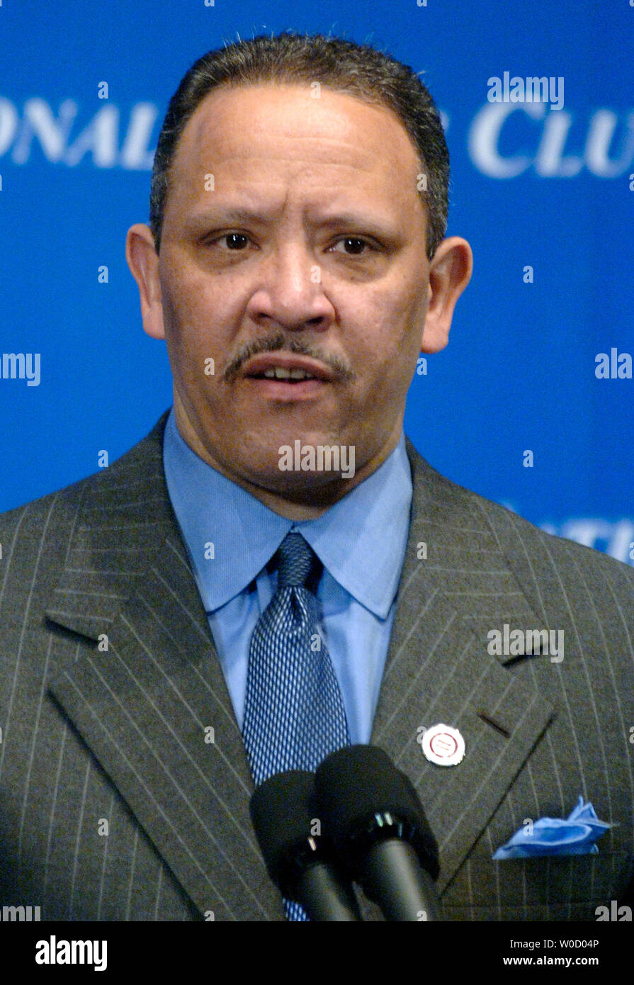 President of the National Urban League Marc Morial speaks about ...
