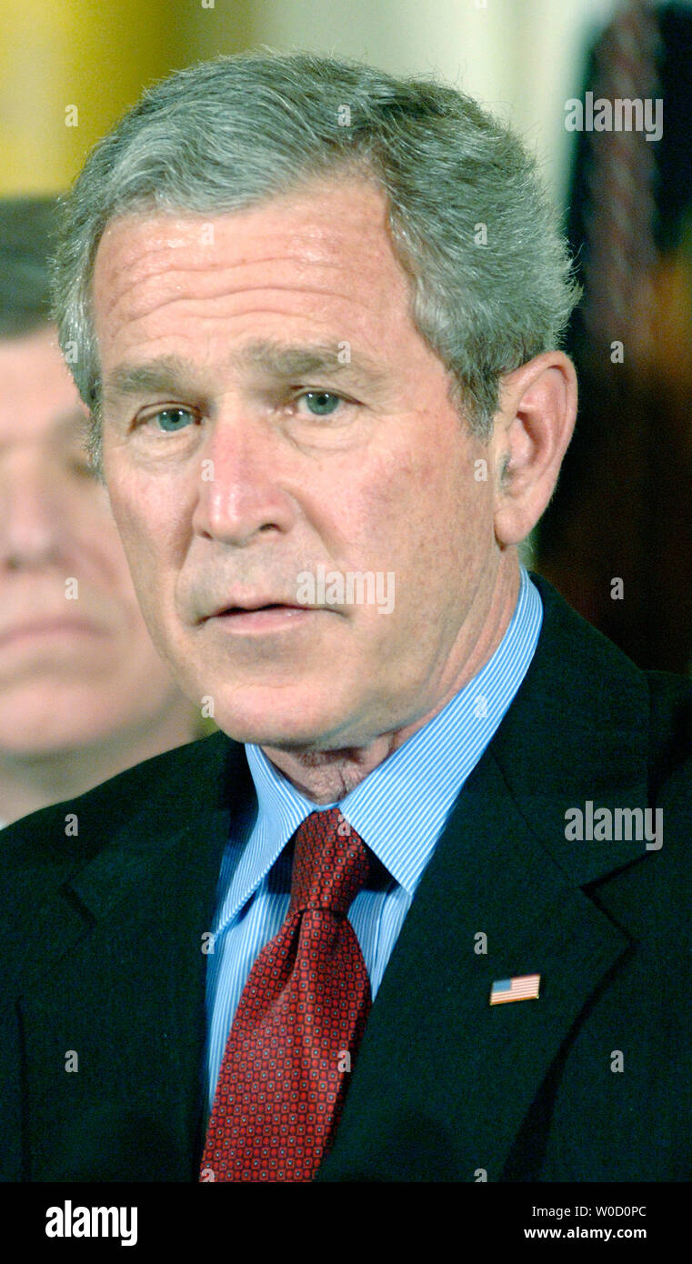 President George W. Bush speaks before signing the USA Patriot and ...