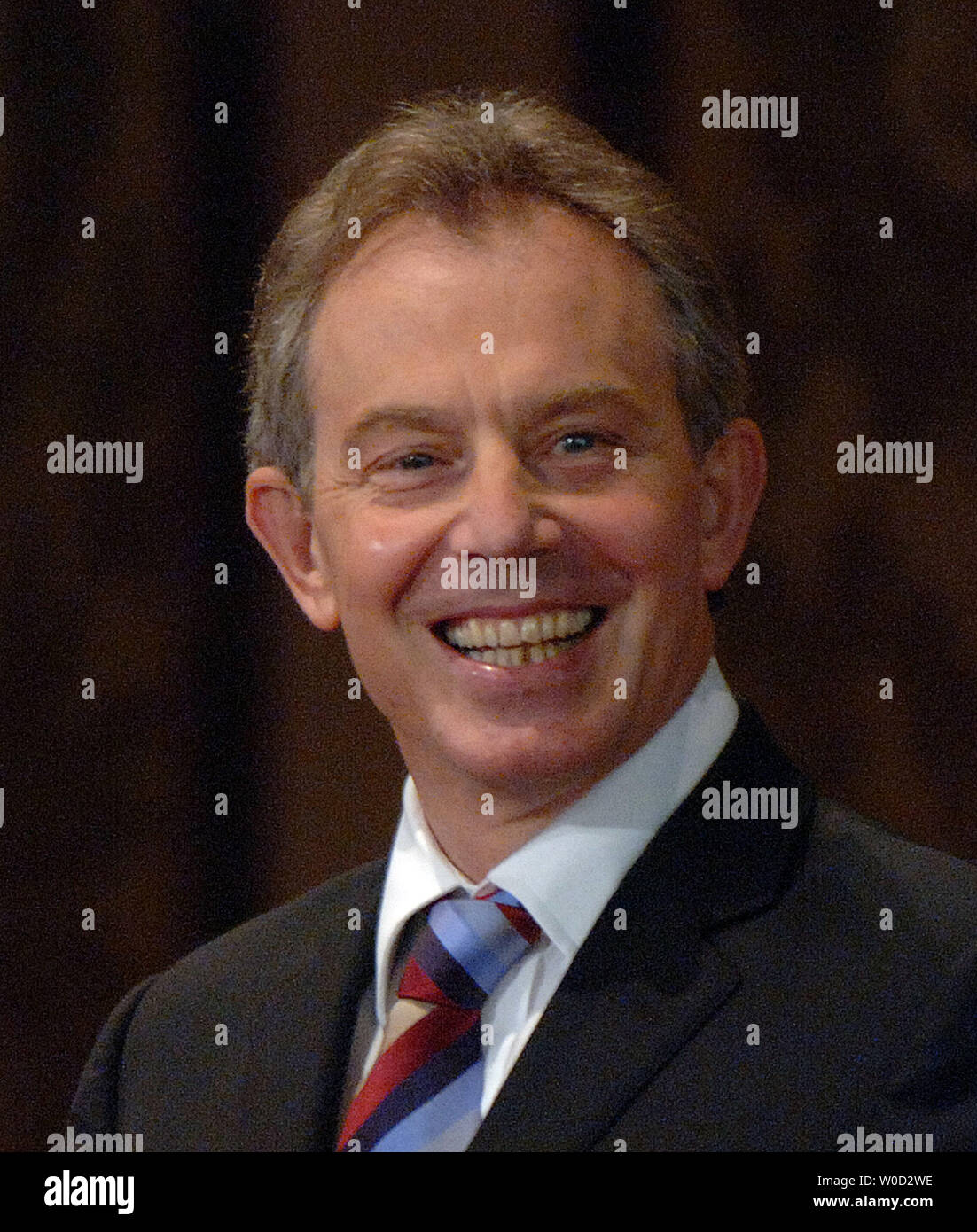 Tony blair arrives hi-res stock photography and images - Alamy