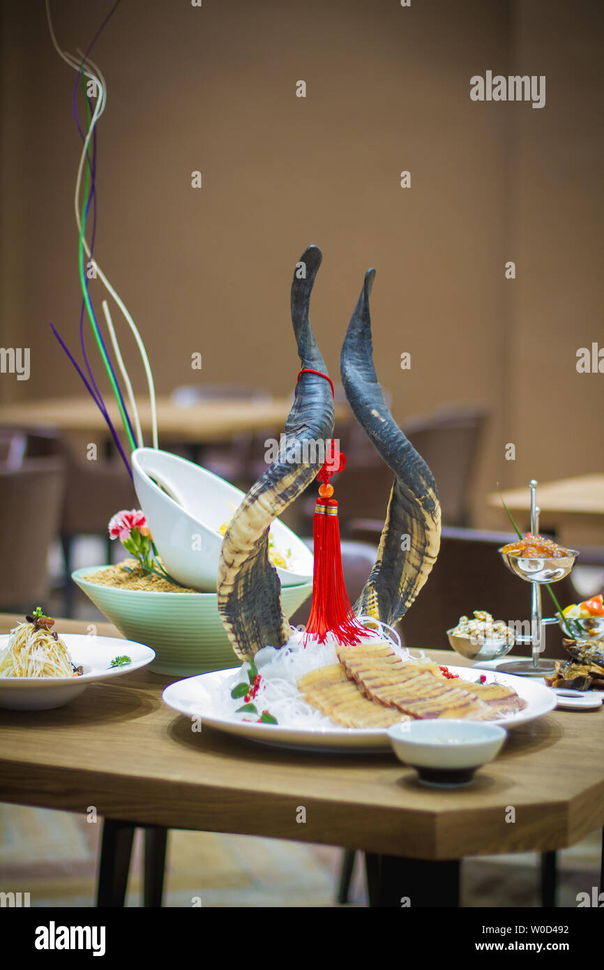 Full food table hi-res stock photography and images - Alamy