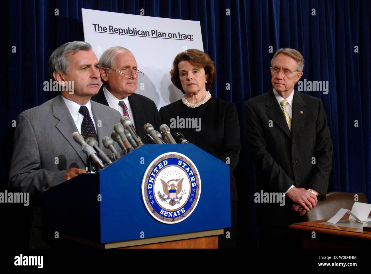 Harry reid jack reed hi-res stock photography and images - Alamy