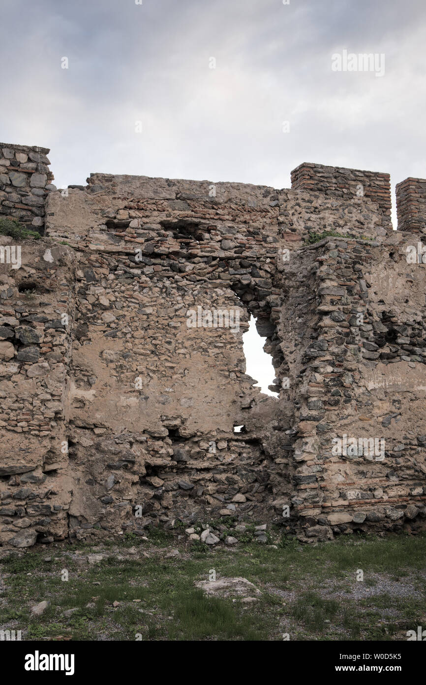 inside the walls of Castillo de San Miguel castle in almunecar spain ...