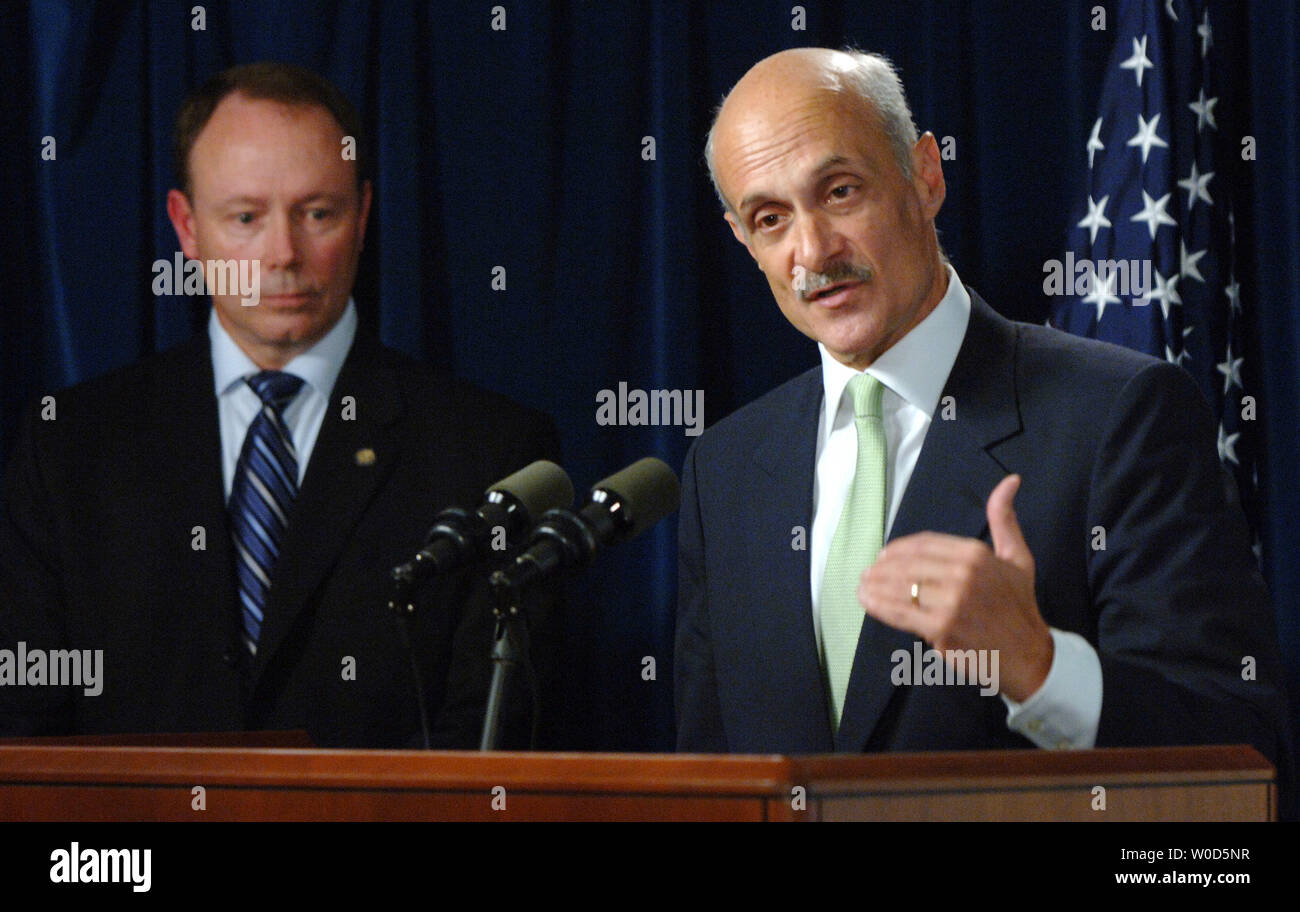Homeland Security Secretary Michael Chertoff and Domestic Nuclear ...