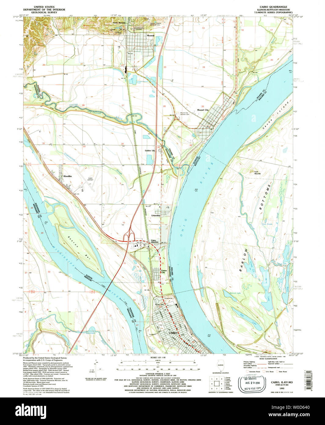 Historical cairo map Cut Out Stock Images & Pictures - Alamy