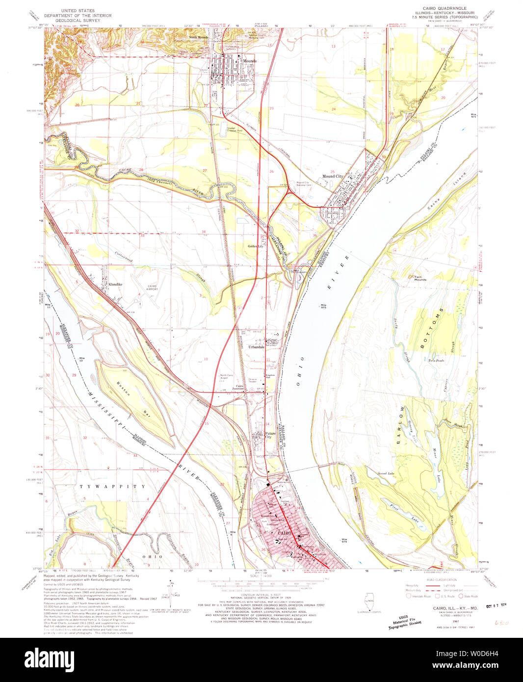 Cairo illinois 1967 hi-res stock photography and images - Alamy