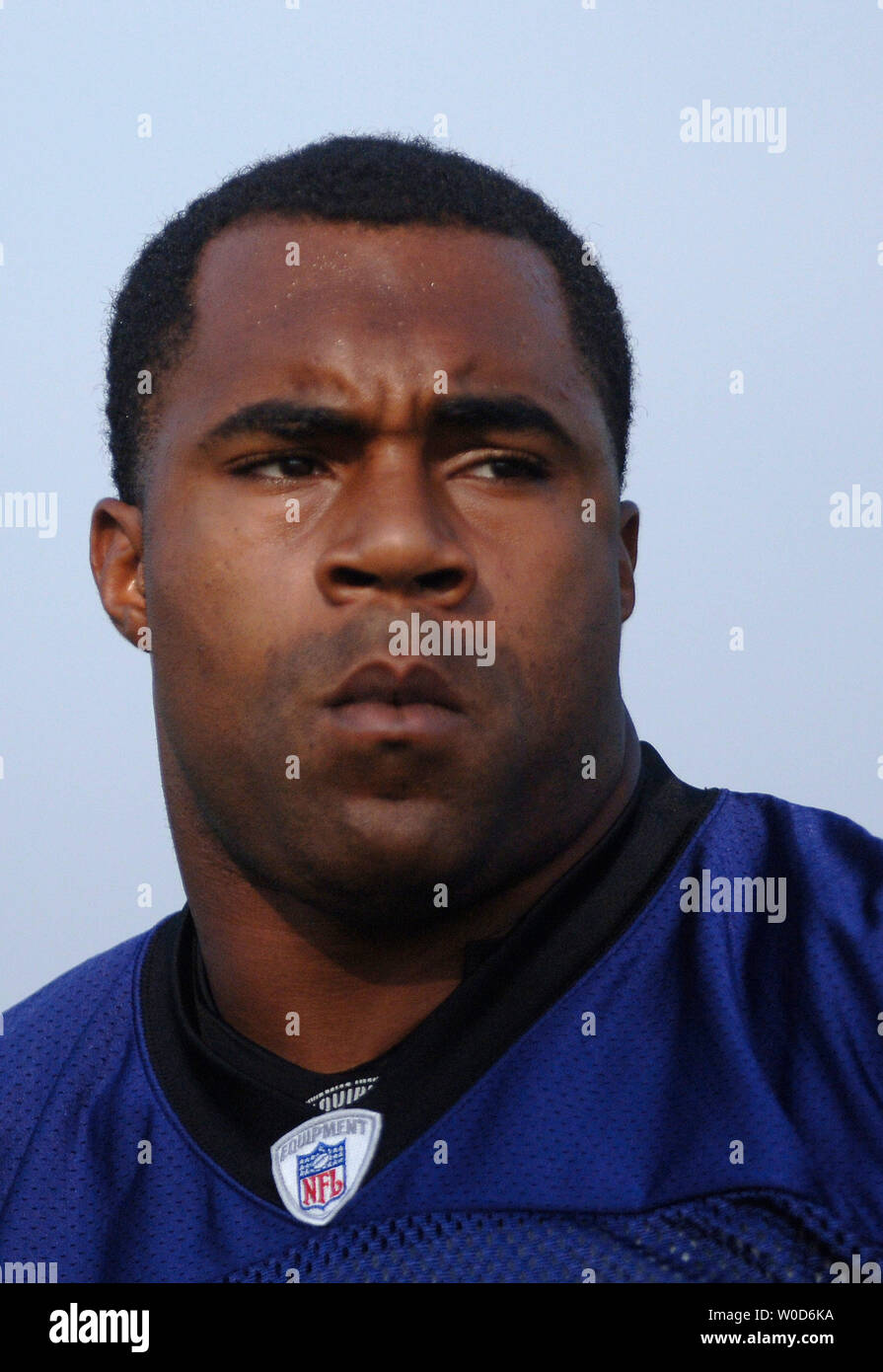 Baltimore ravens running back jamal hi-res stock photography and images ...