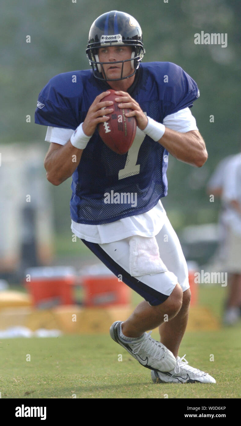 Baltimore ravens quarterback kyle boller hi-res stock photography and ...