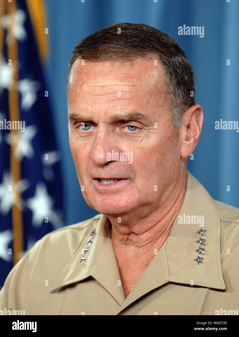 U S Gen James Jones Natos Supreme Allied Commander Europe Saceur