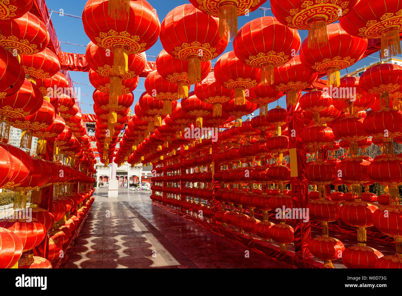 Big Red Lanterns High Resolution Stock Photography and Images - Alamy