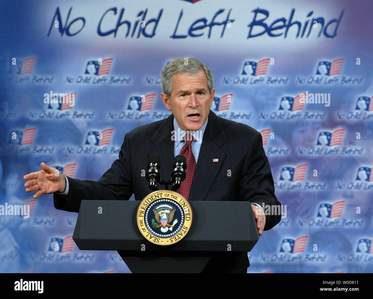 No Child Left Behind Bush