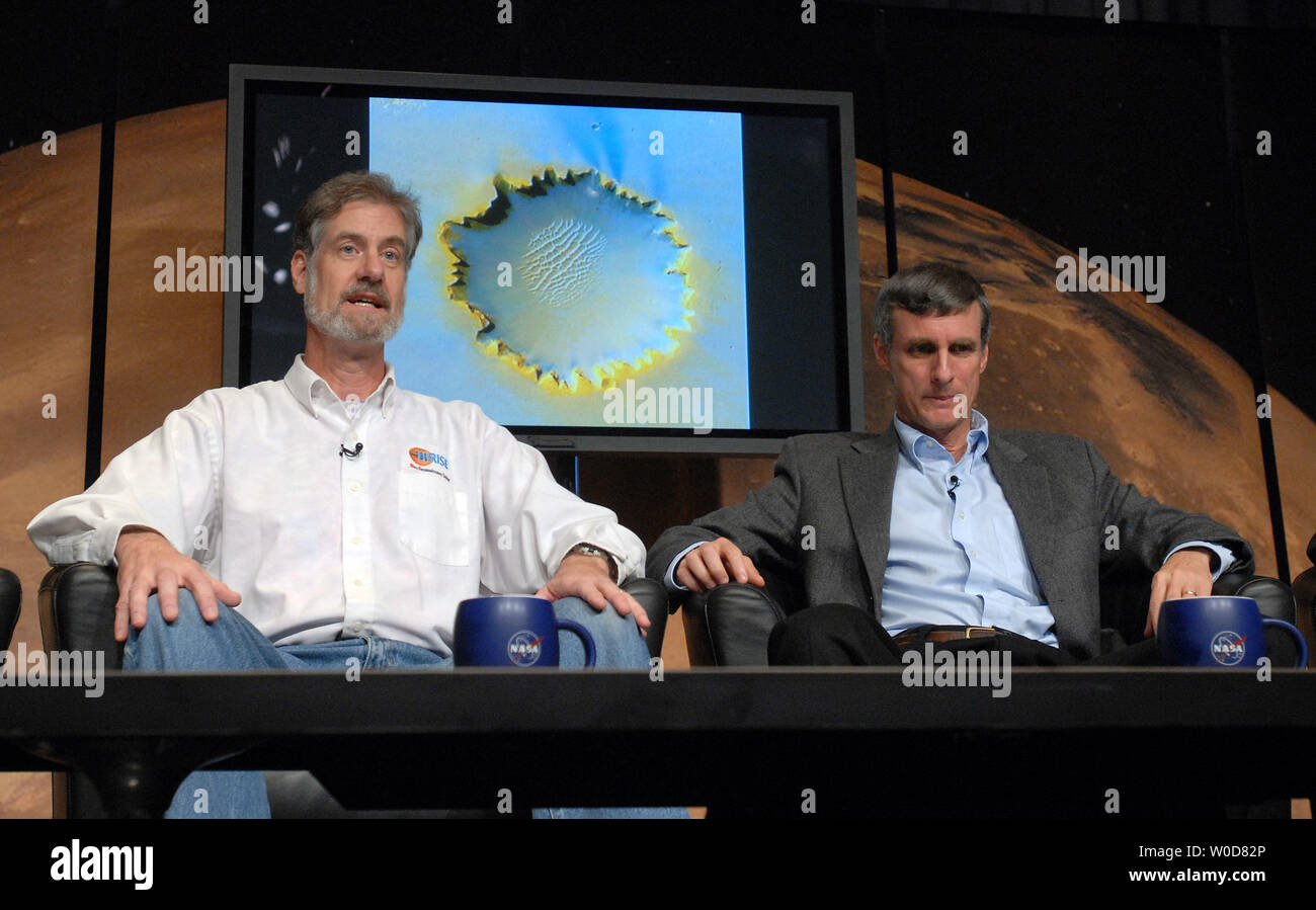 Alfred McEwen, principle investigator for the orbiters High Resolution ...