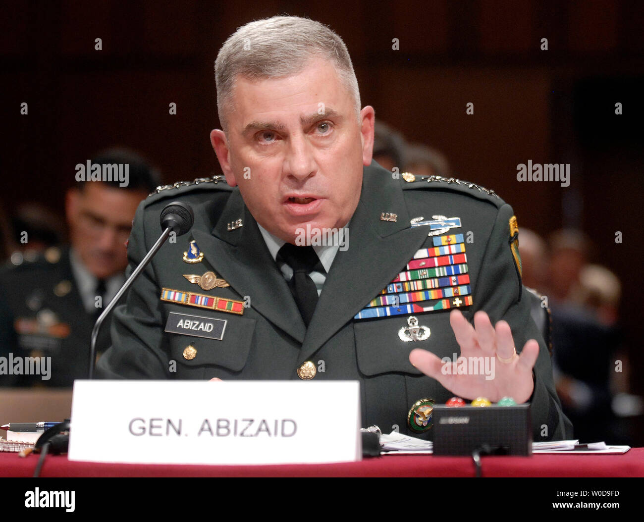 U s army general john abizaid hi-res stock photography and images - Alamy