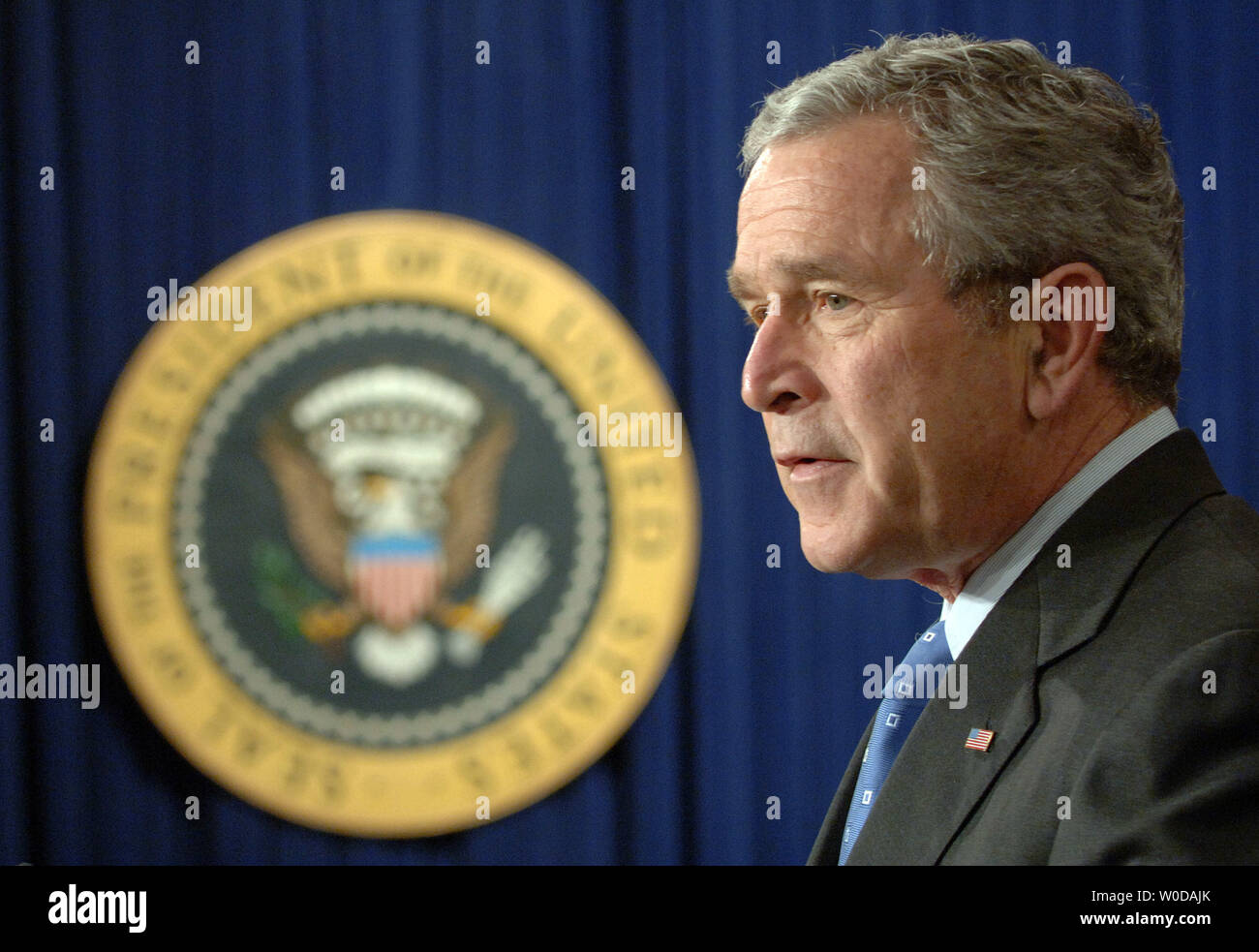 U.S. President George W. Bush speaks before signing the The Tax Relief ...