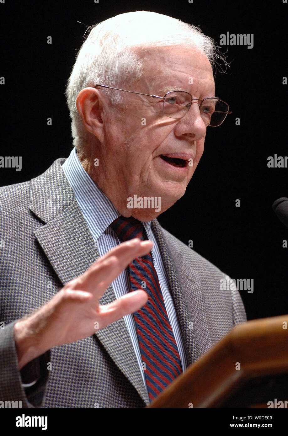 Former U.S. President Jimmy Carter discusses his new book, "Palestine ...