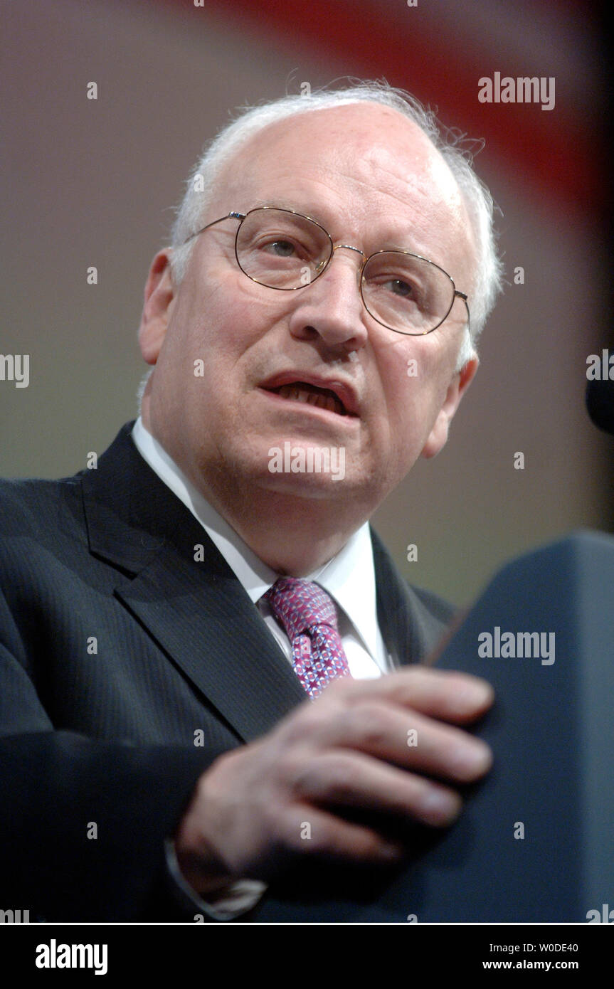 Vice President Dick Cheney speaks at The American Israel Public Affairs ...
