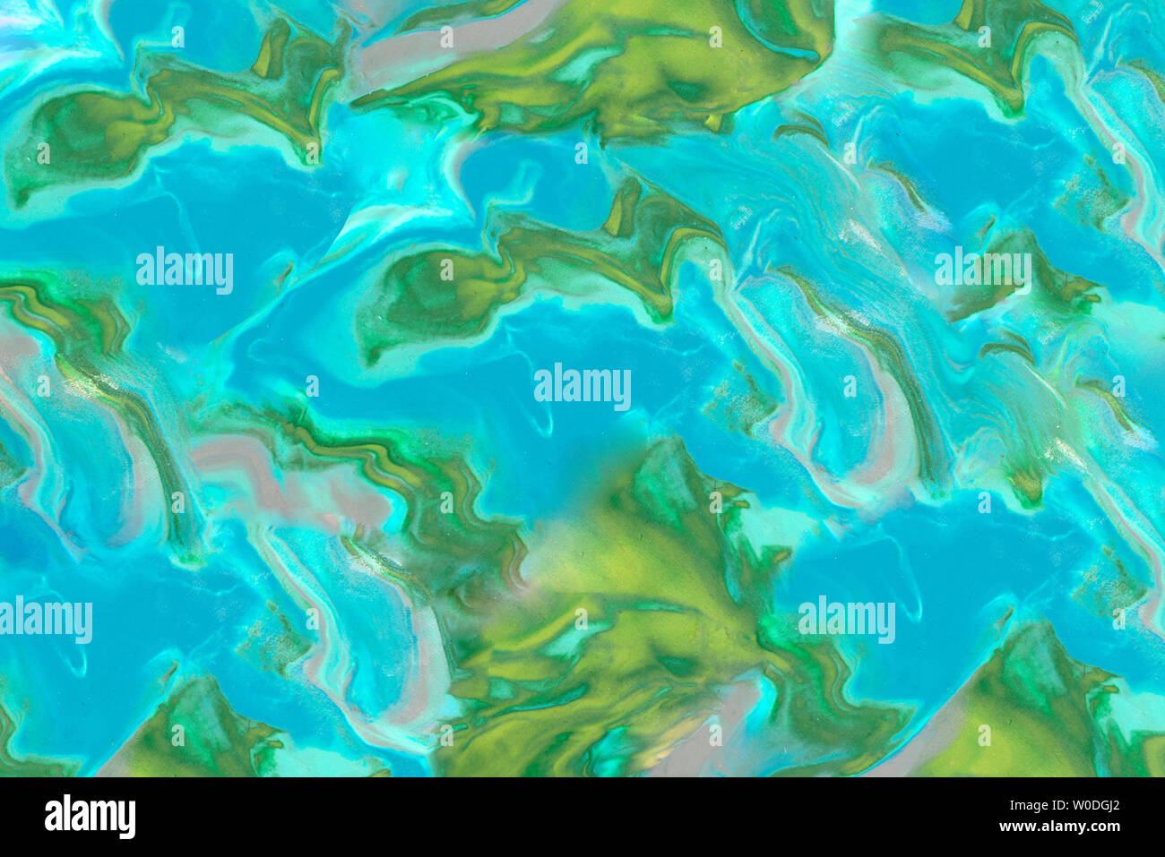 Multicolored background with fingerprints made from plasticine. Play ...