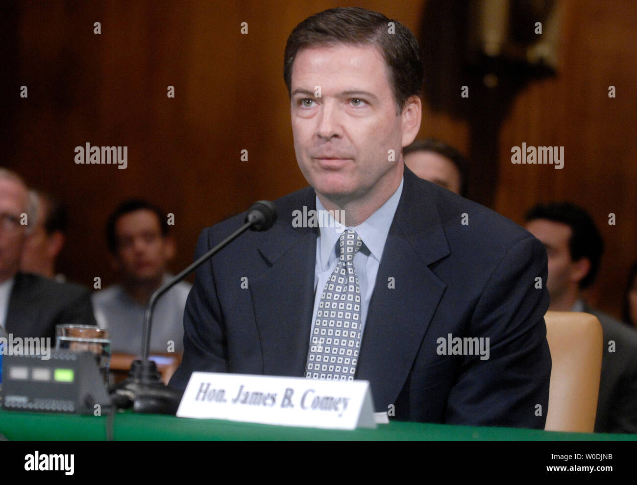 Former deputy attorney general james comey testifies hi-res stock ...