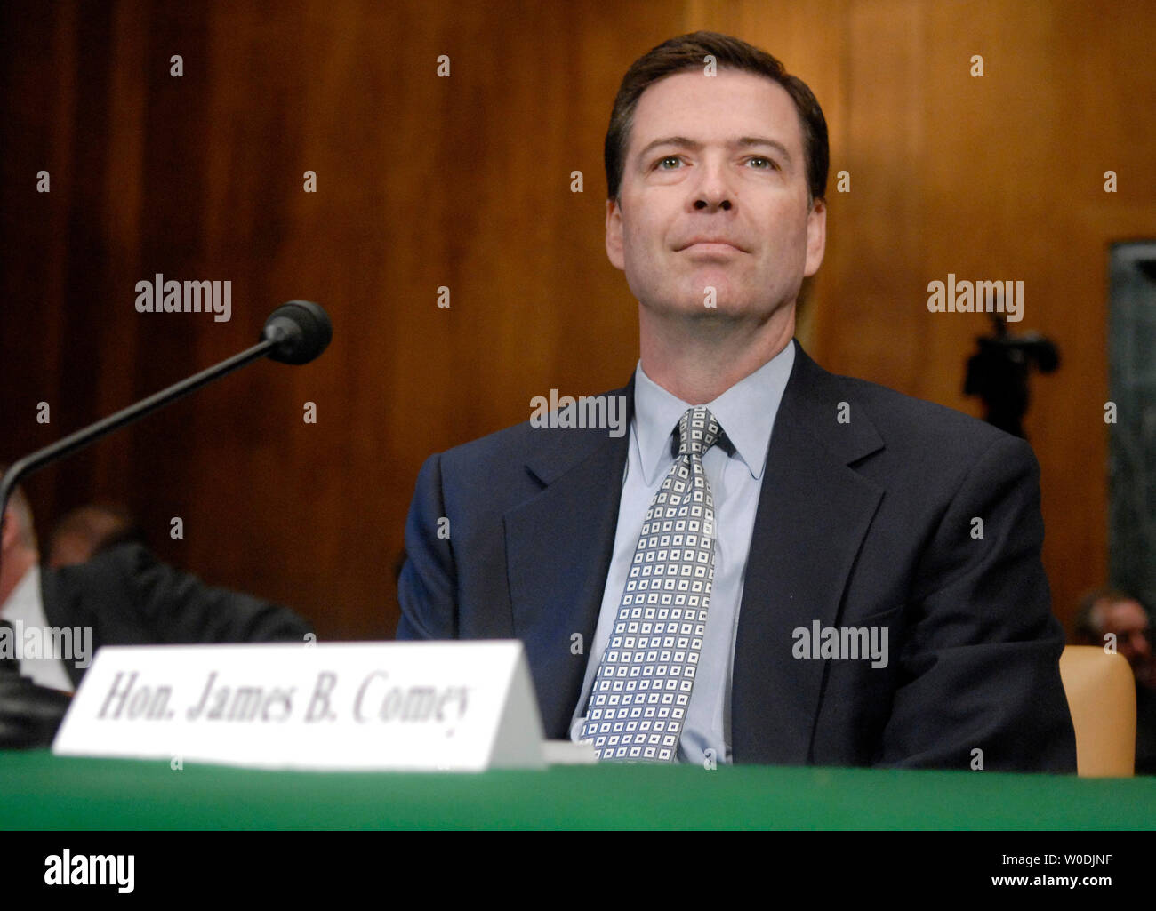 Former deputy attorney general james comey testifies hi-res stock ...