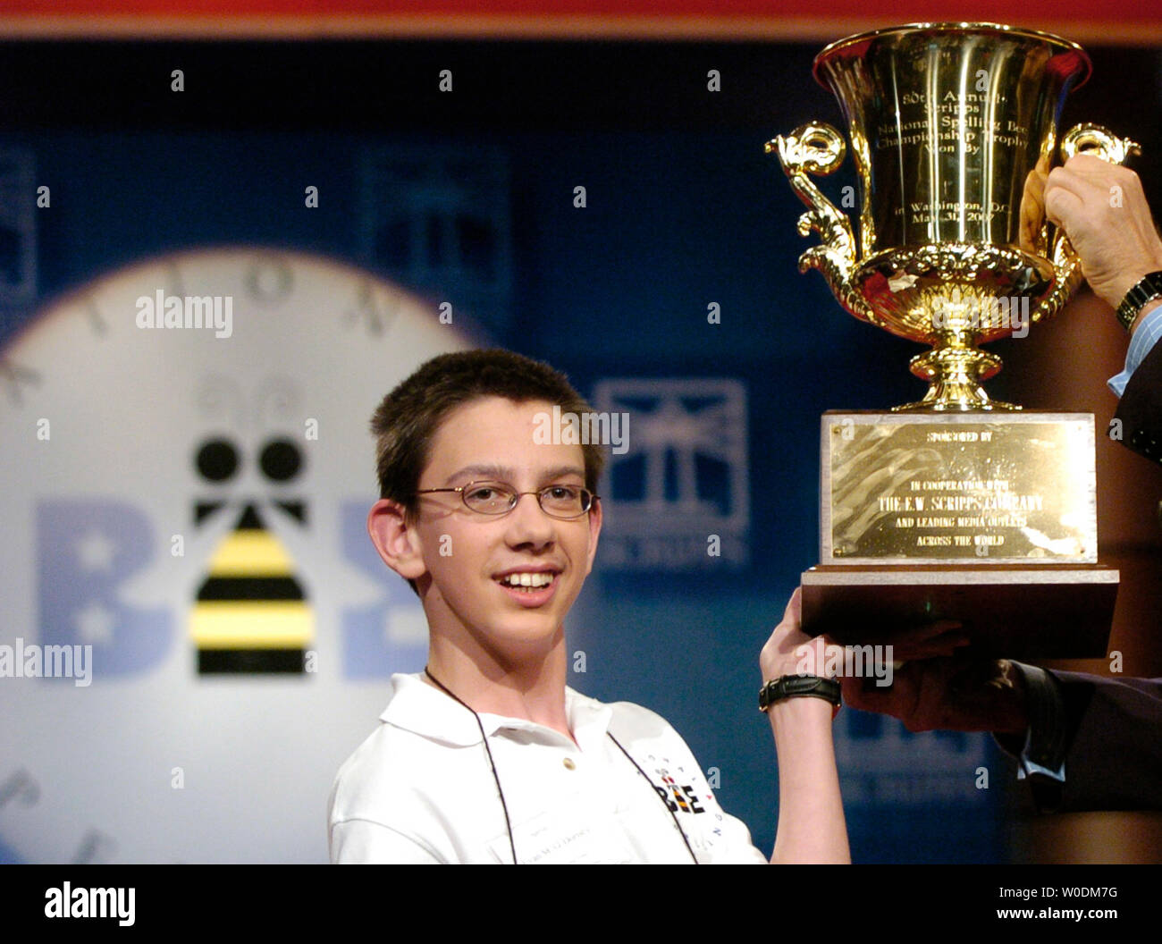 Scripps national spelling bee trophy hi-res stock photography and ...