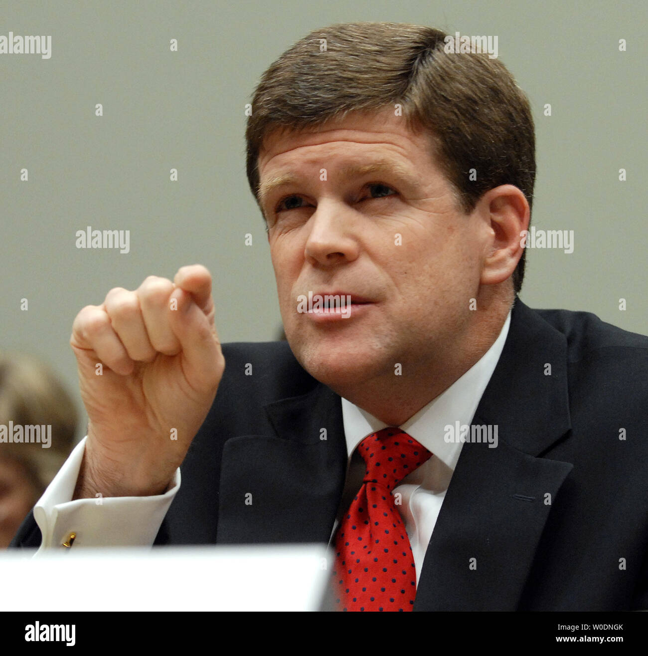 Deputy Attorney General Paul McNulty testifies before the House ...