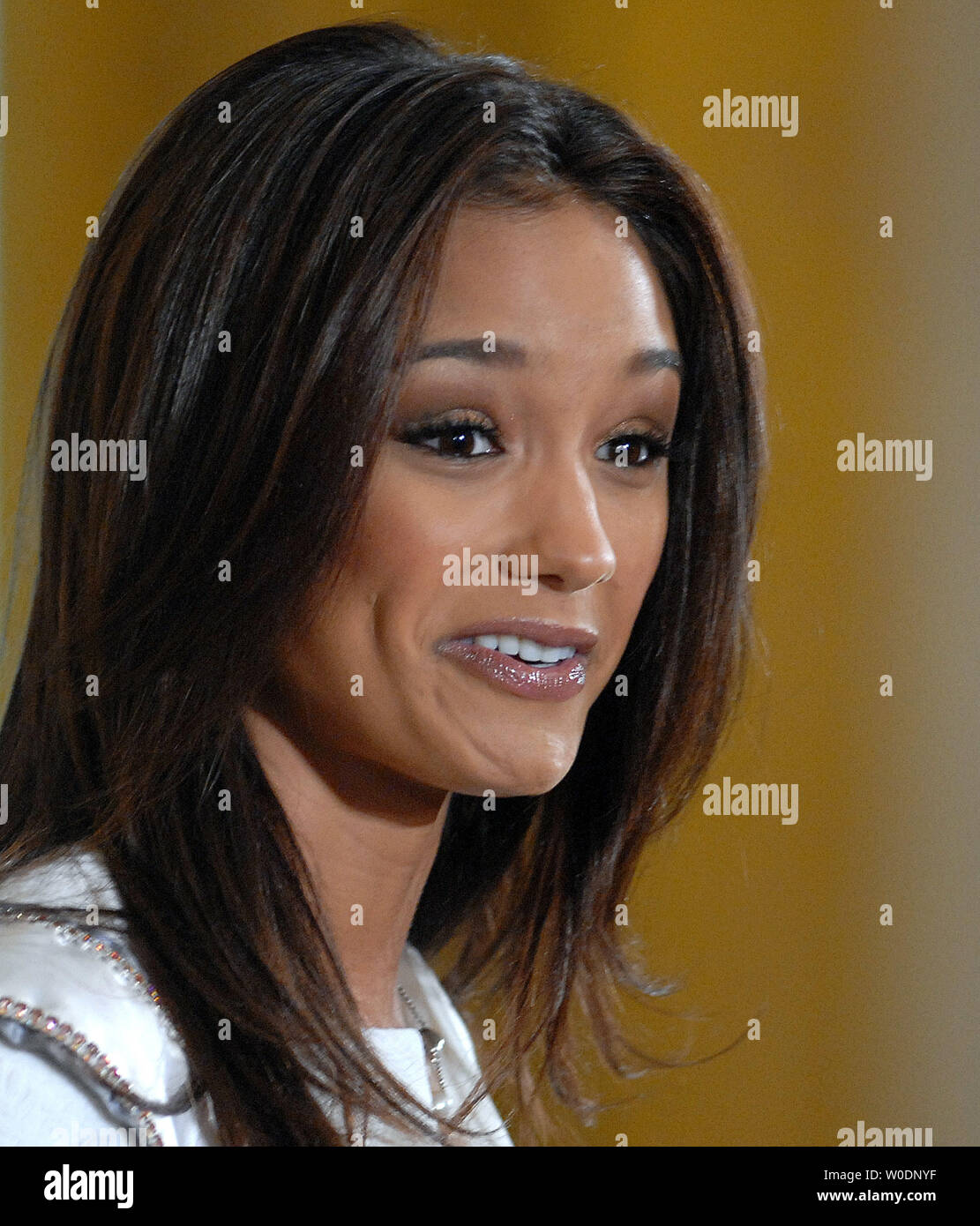 Miss USA 2007 Rachel Smith hosts a Celebration of Black Music Month in ...