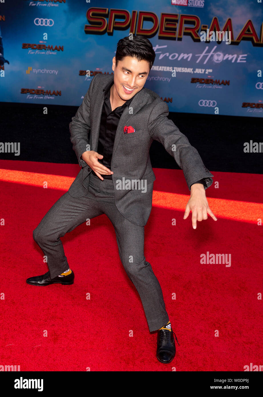 Los Angeles, CA - June 26, 2019: Remy Hii attends the premiere of Sony ...