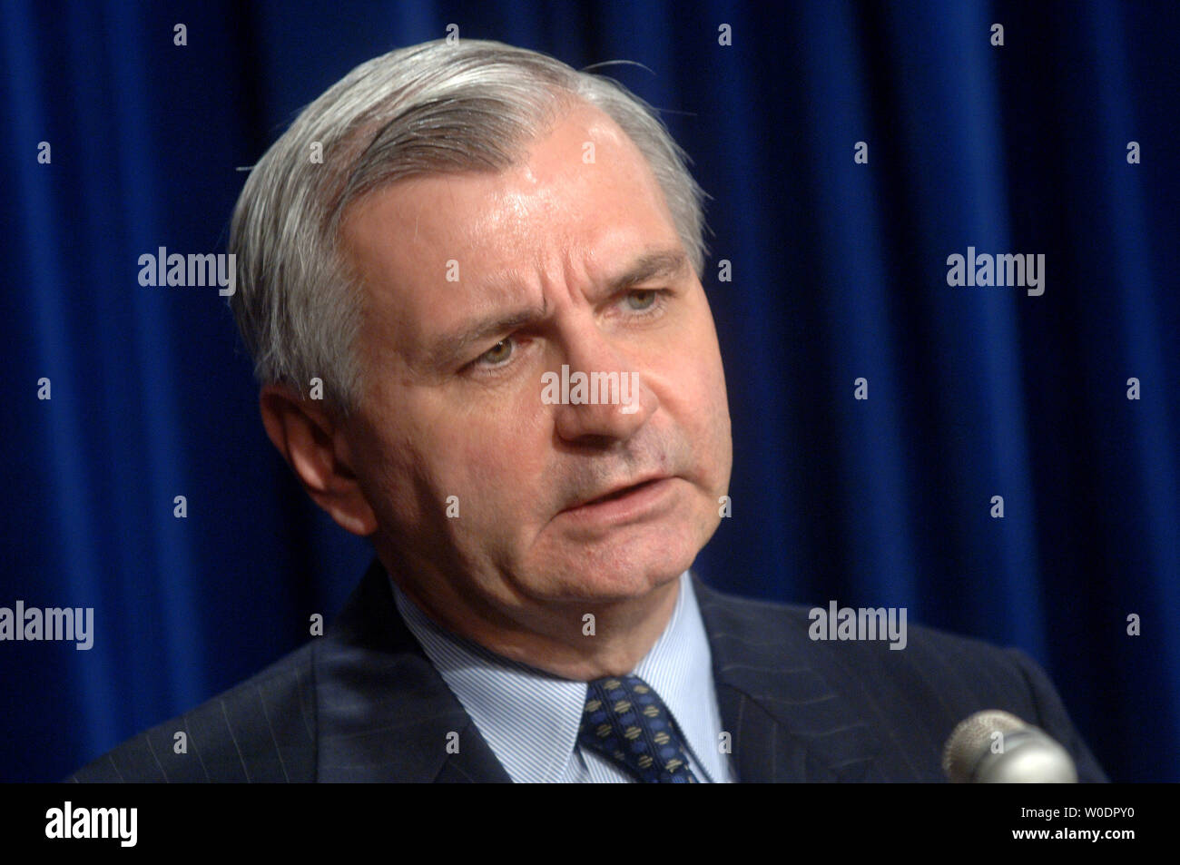 Sen. Jack Reed (D-RI) speaks on his recent trip to Iraq in Washington ...