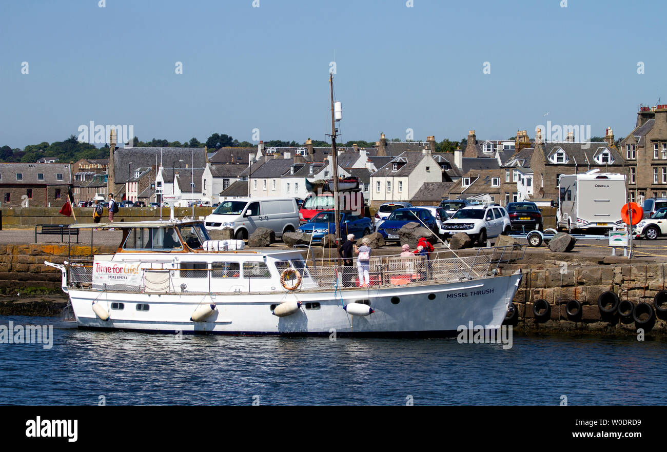 In Dundee the River Tay leisure boat and water taxis service Missel ...