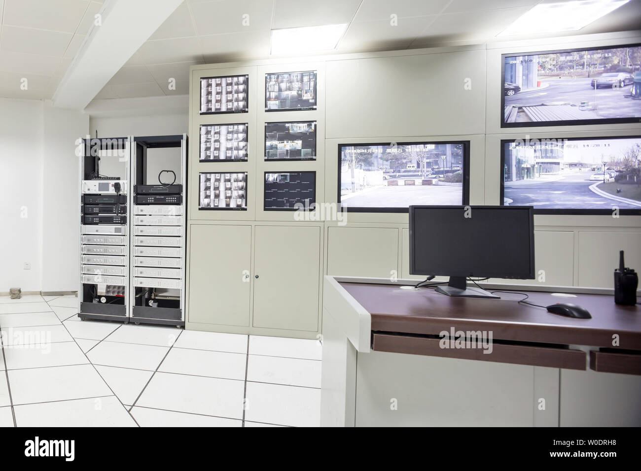 Control room of the modern office Stock Photo - Alamy