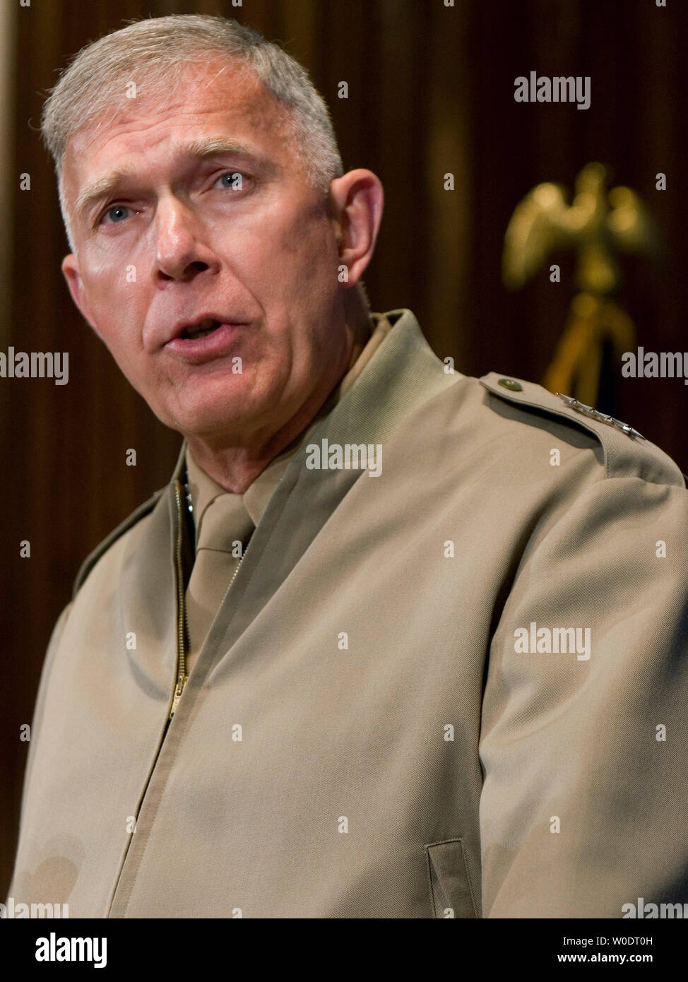 General James Conway, commandant of the Marine Corps, speaks about Iraq ...