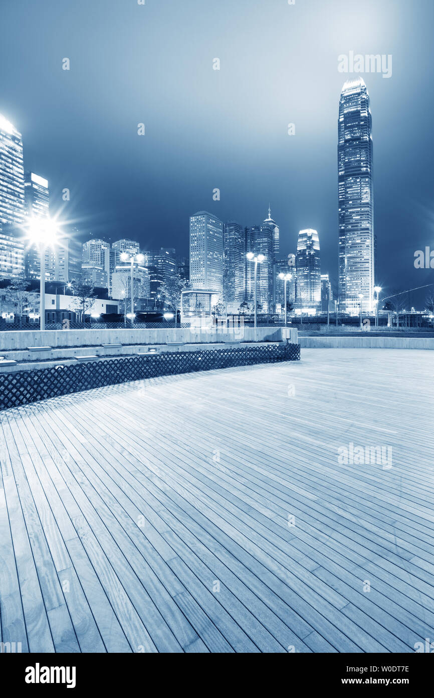 square with night modern building background Stock Photo - Alamy