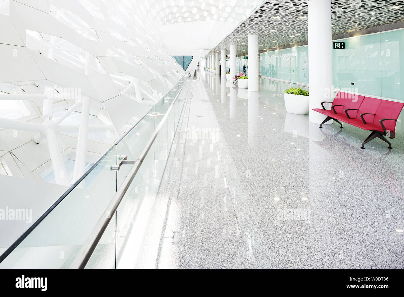 Modern room in the mall Stock Photo - Alamy