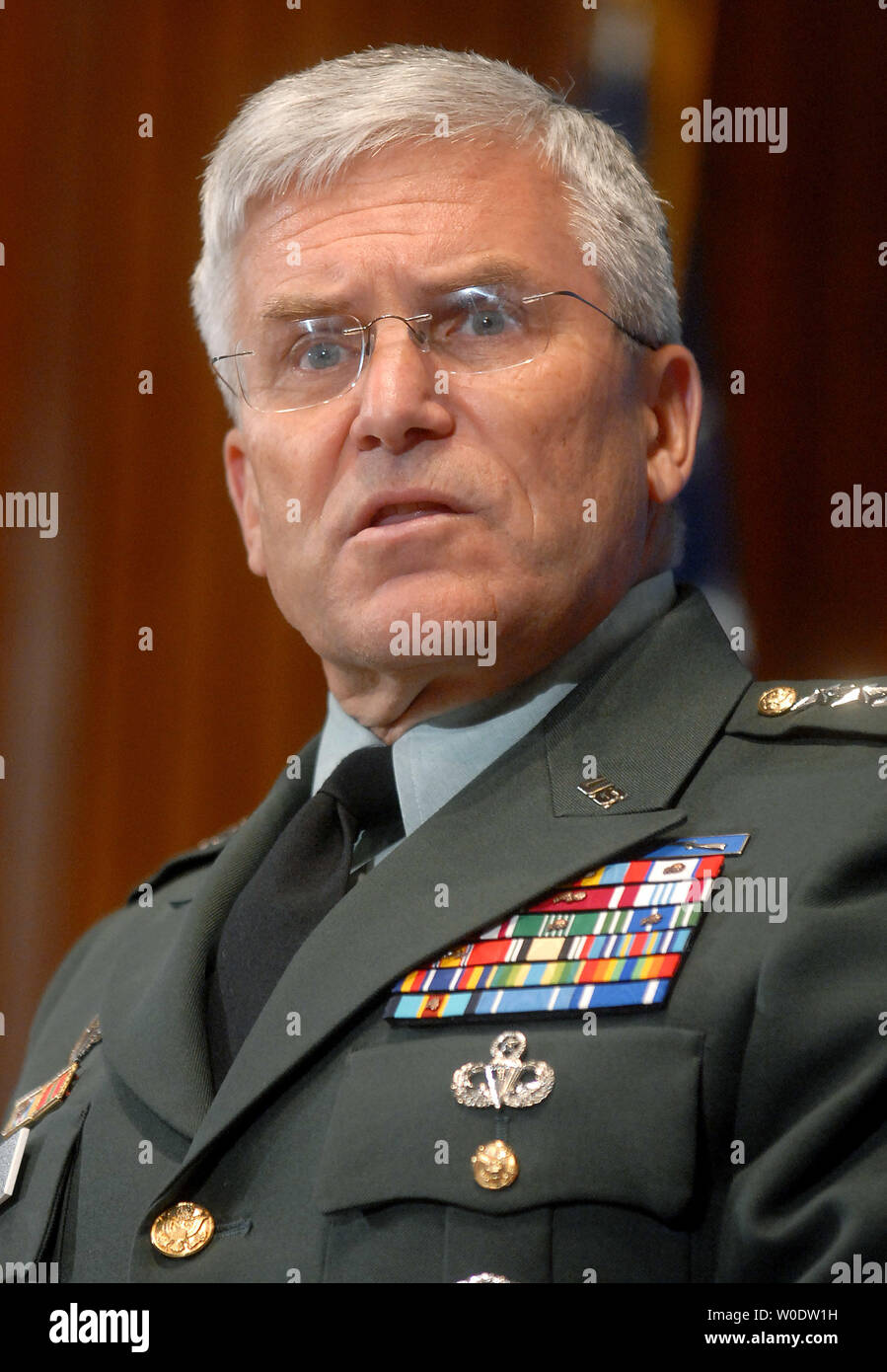 Chief of Staff of the Army Gen. George Casey speaks on the readiness of ...