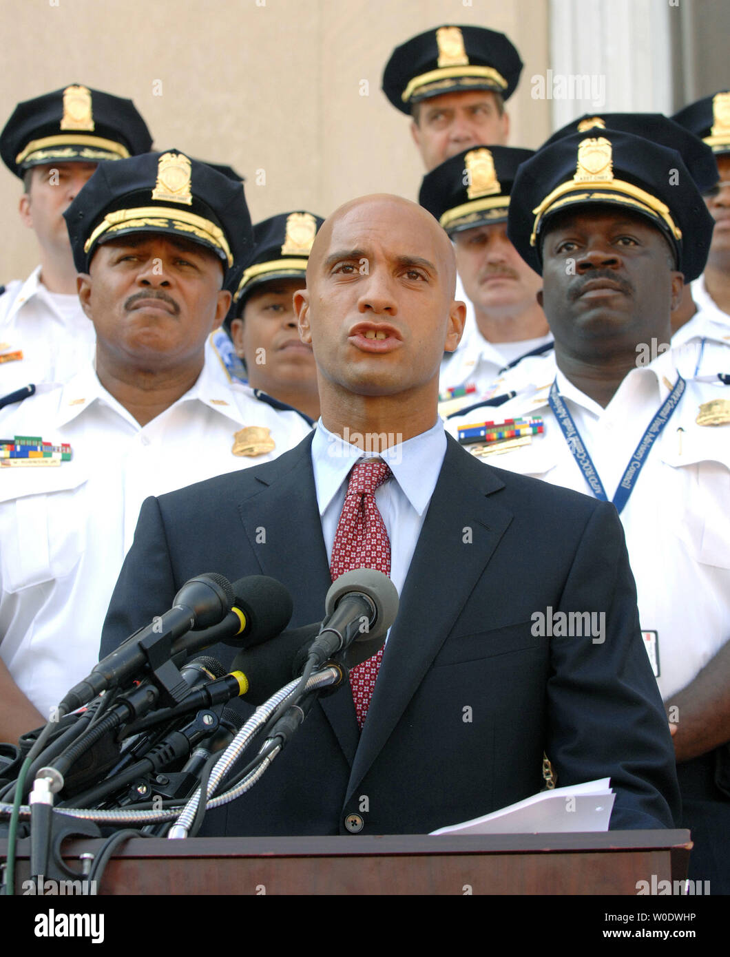 D.C. Mayor Adrian Fenty announces that Washington, D.C., filed an ...